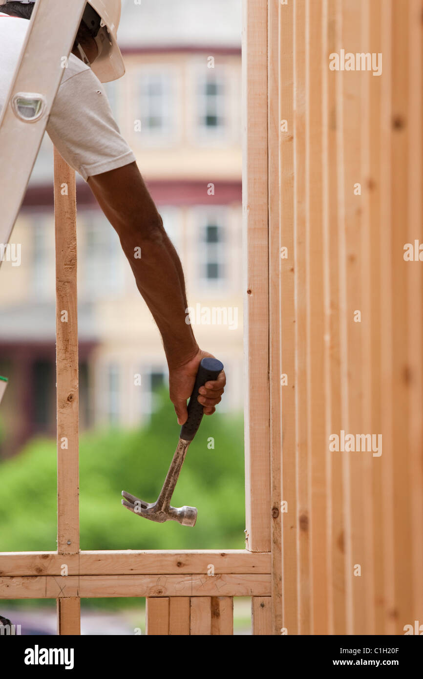 Construction Hammering Framework High Resolution Stock Photography and ...