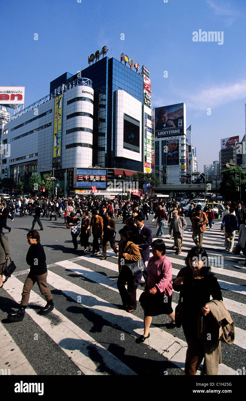 Japan, Tokyo, Shibuya district Stock Photo - Alamy