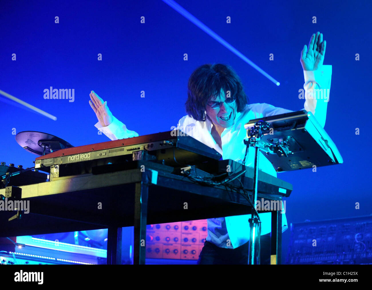 Jean michel jarre 2009 hi-res stock photography and images - Alamy