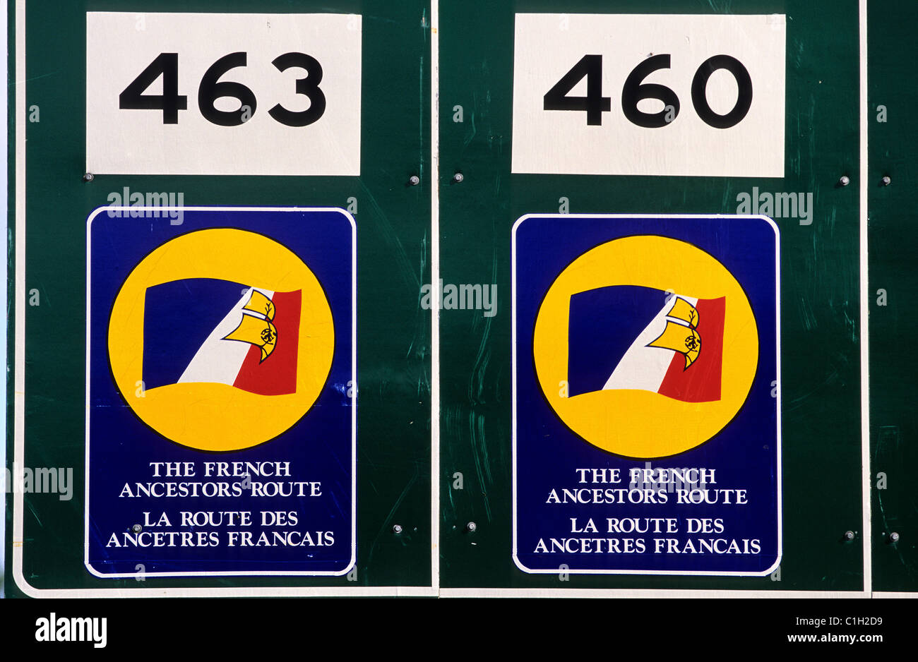 Canada, Newfoundland, the French-speaking road of the Island Stock ...