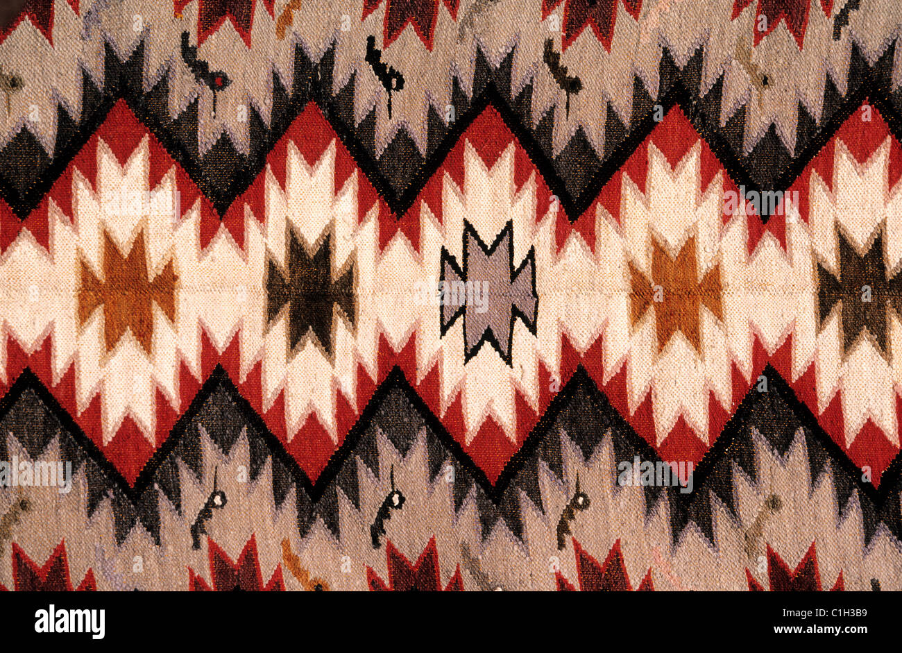 Peru, detail of old Inca fabrics Stock Photo - Alamy