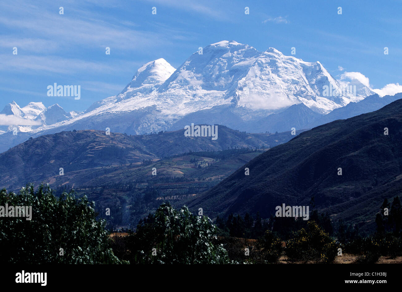 Peru Ancash Department Cordillera Blanca Huascaran National Park listed ...