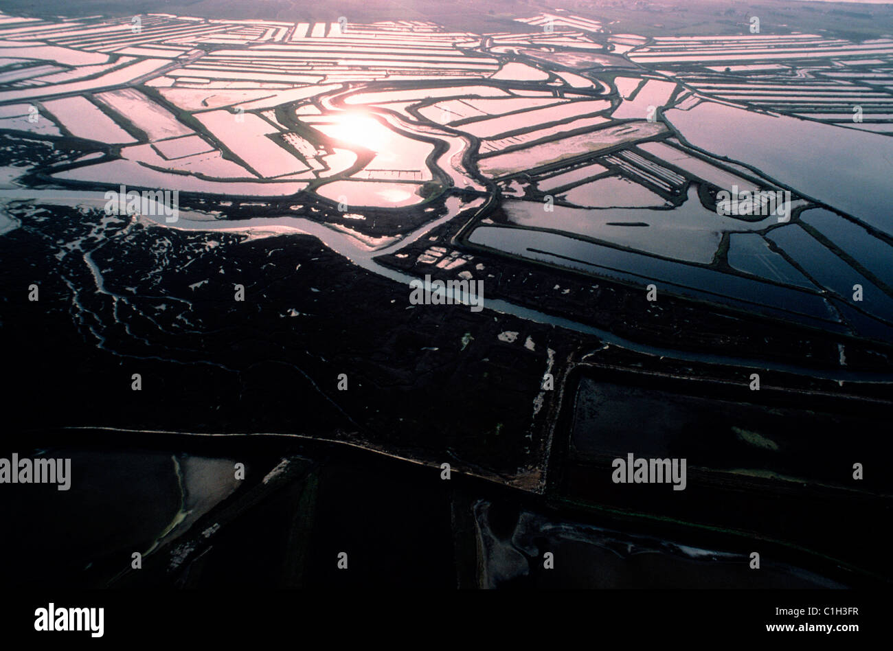 France, Charente Maritime, Re Island (aerial view Stock Photo - Alamy
