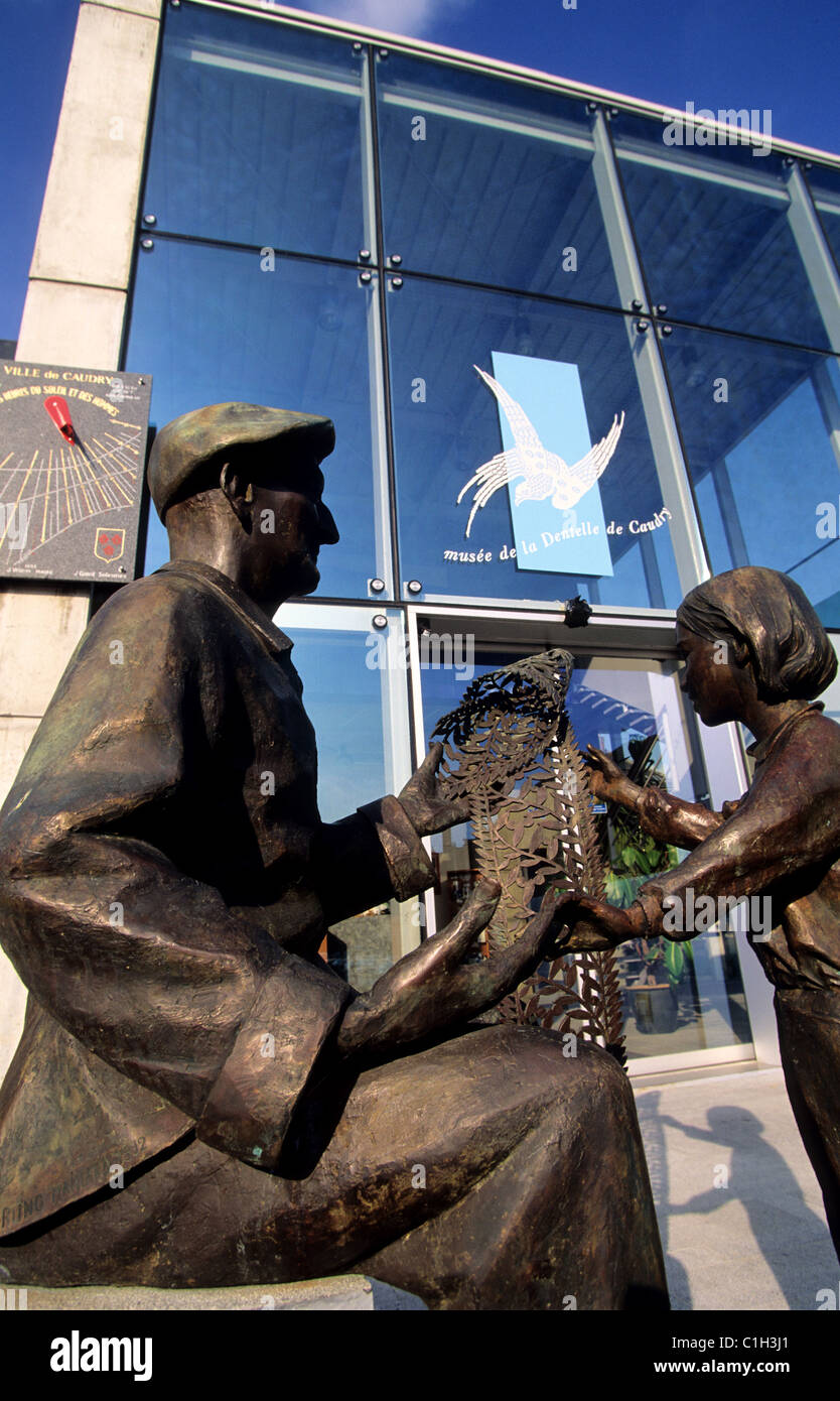 Entrance of the lace museum hi-res stock photography and images - Alamy