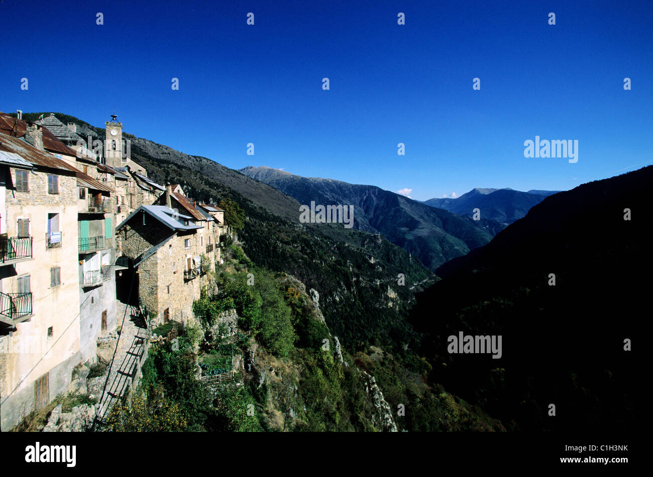 Roubion village hi-res stock photography and images - Alamy