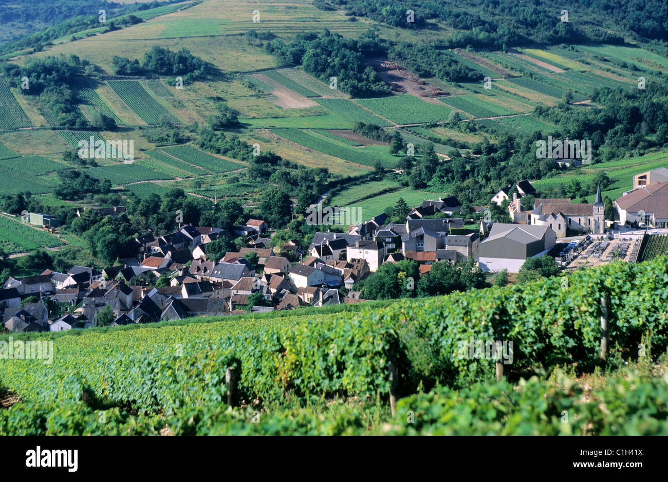 Chavignol village hi-res stock photography and images - Alamy