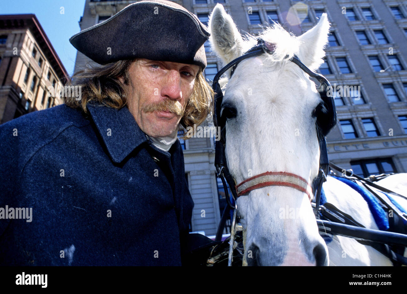 United States, Pennsylvania, Philadelphia, the cabman Mr Levine Stock ...