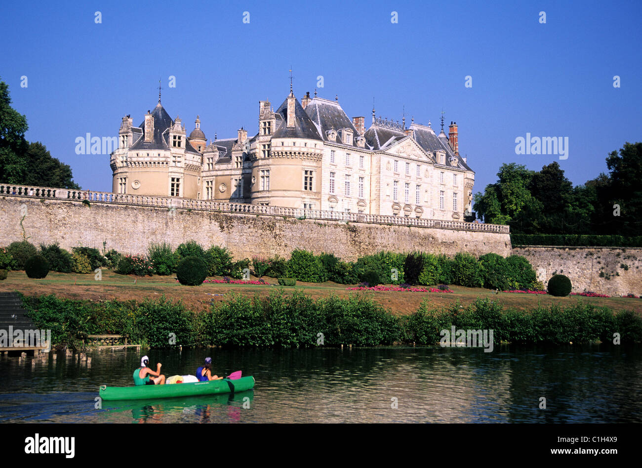 France, Sarthe, Lude castle Stock Photo - Alamy
