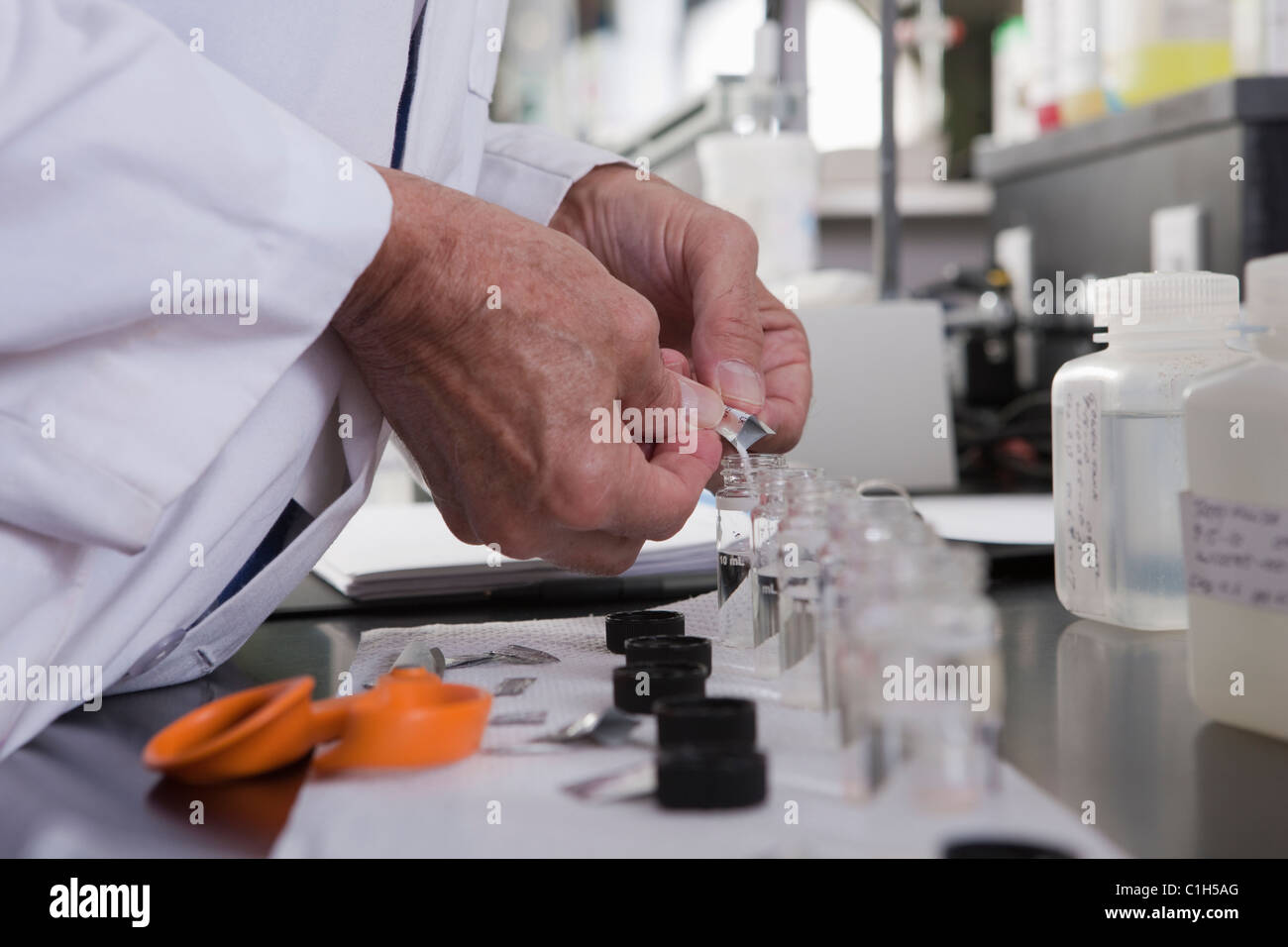 Sample Vials High Resolution Stock Photography and Images - Alamy