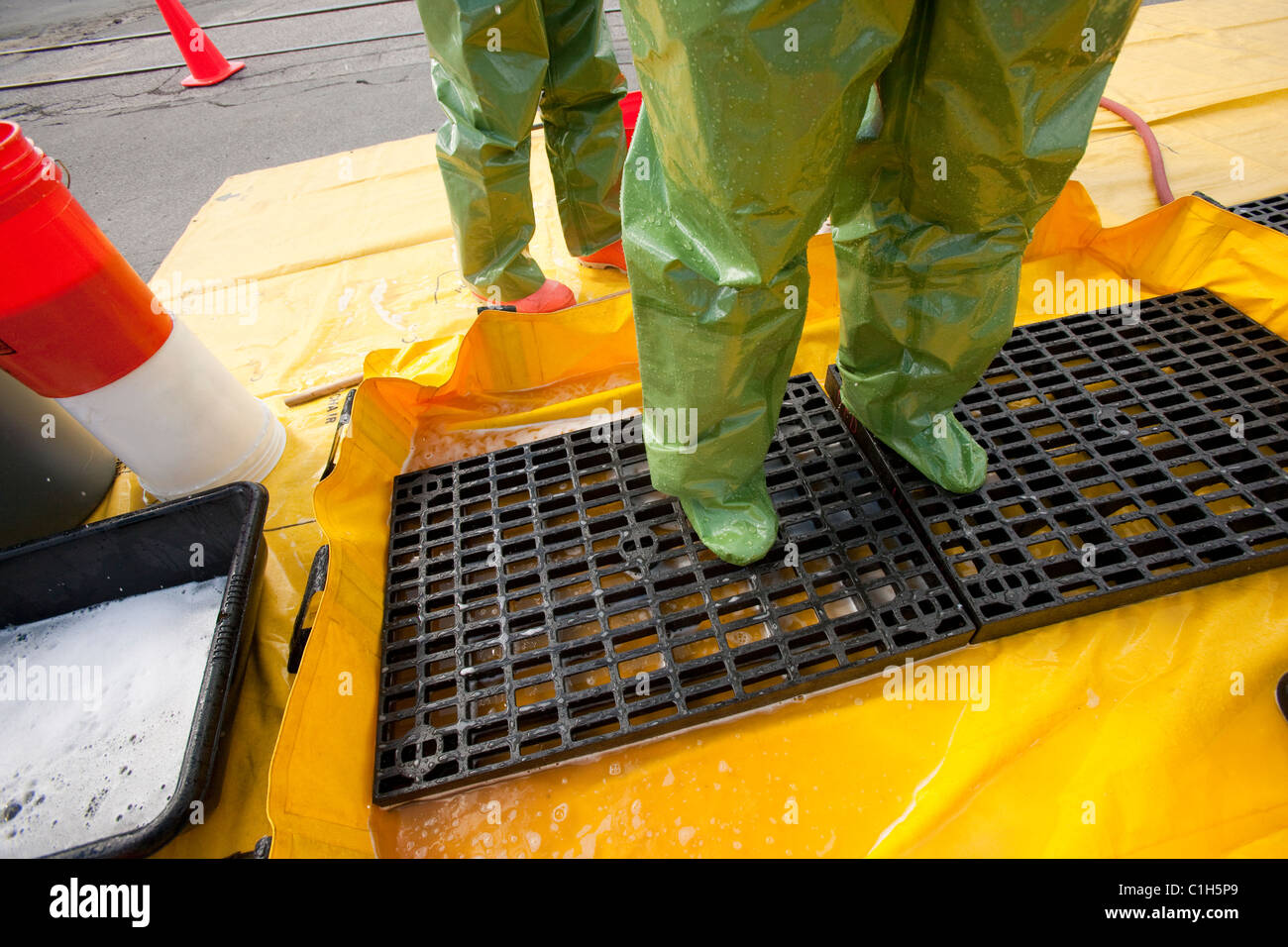 Firefighter Washing High Resolution Stock Photography and Images - Alamy