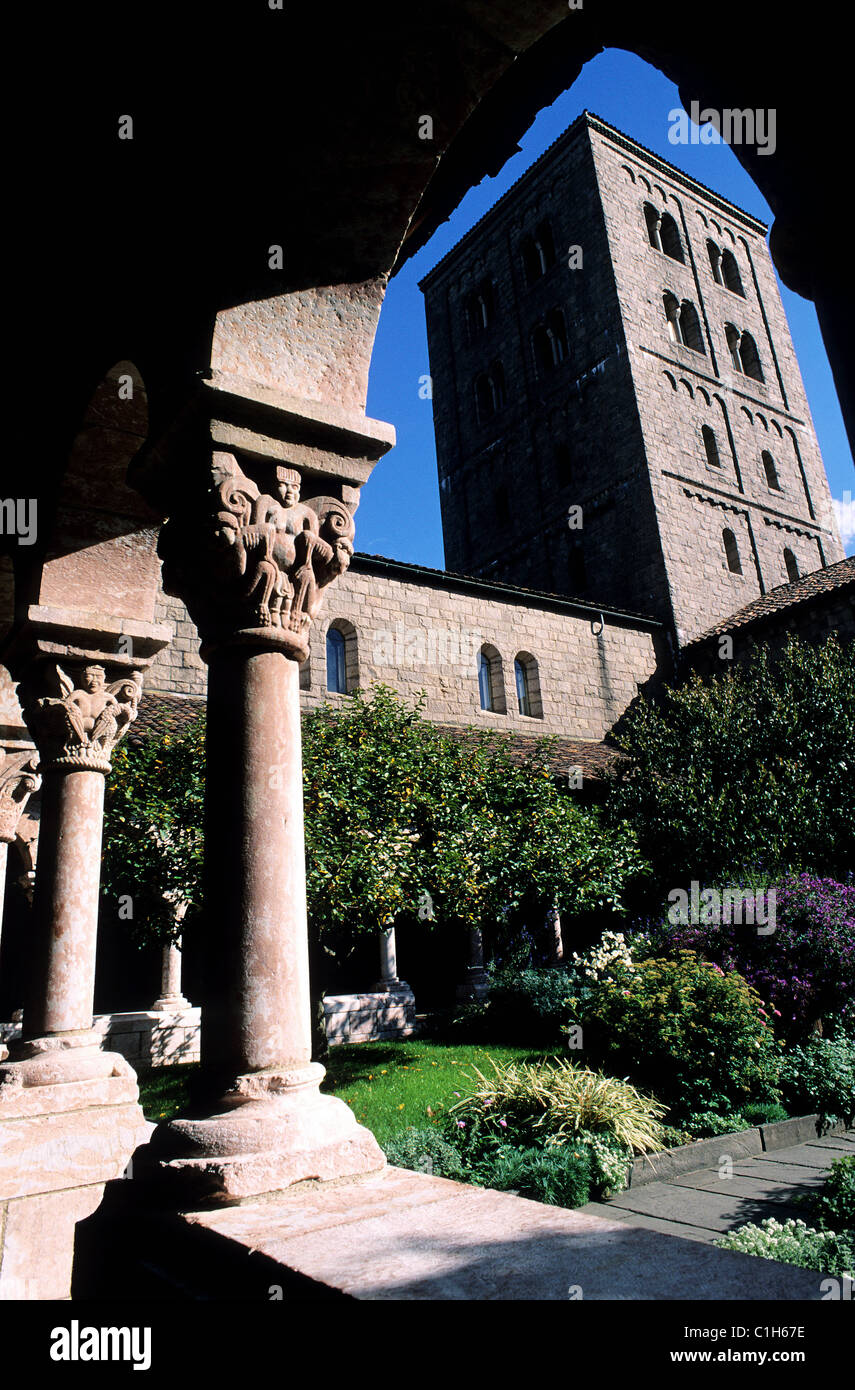 United States, New York City, Manhattan, Fort Tryon Park, the Cloisters ...