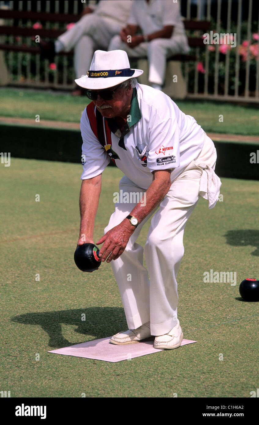 Australia, New-South-Wales, Australian game ball Stock Photo - Alamy