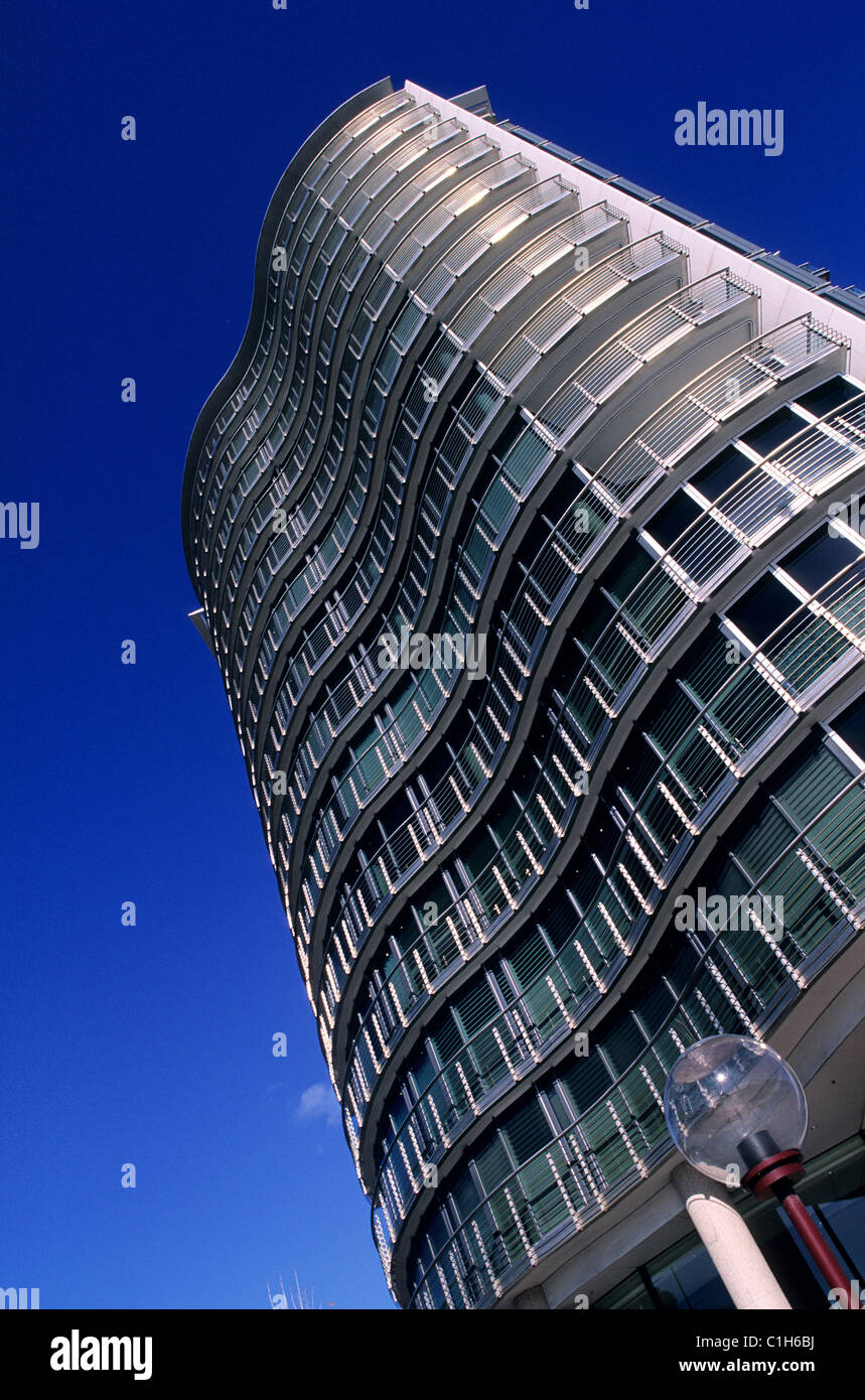 Australia, New-South Wales, Sydney, modern building at Opera Quay Stock ...