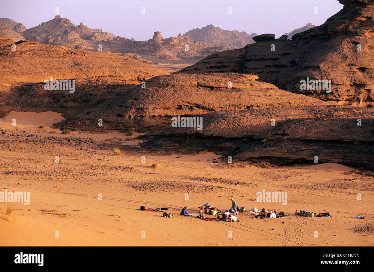Libya, the Sahara, the Akakus massif Stock Photo - Alamy