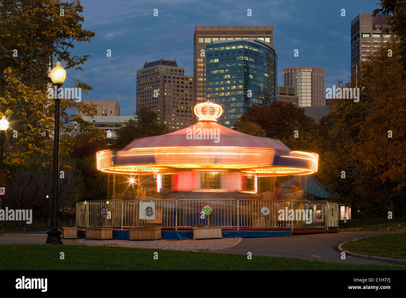 Boston carousel hi-res stock photography and images - Alamy