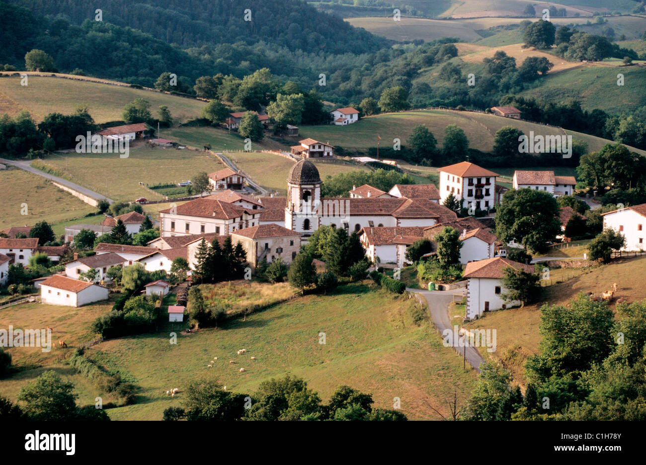 Spain, Basque country, village of Zugarramurdi Stock Photo - Alamy