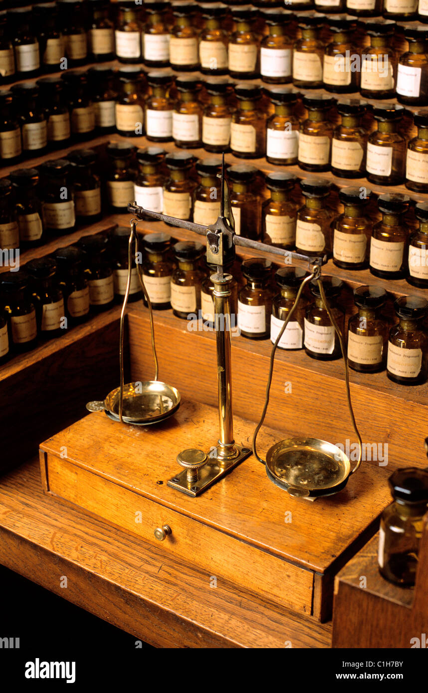 France, Paris, Perfume museum, organ of perfumer Stock Photo - Alamy
