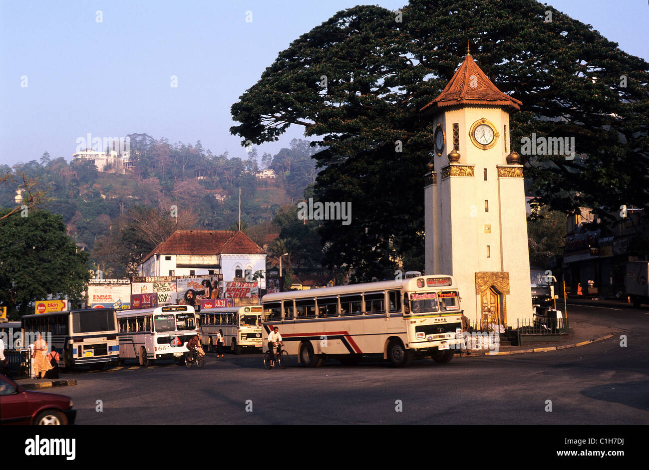 Sri lanka kandy clock tower hi-res stock photography and images - Alamy