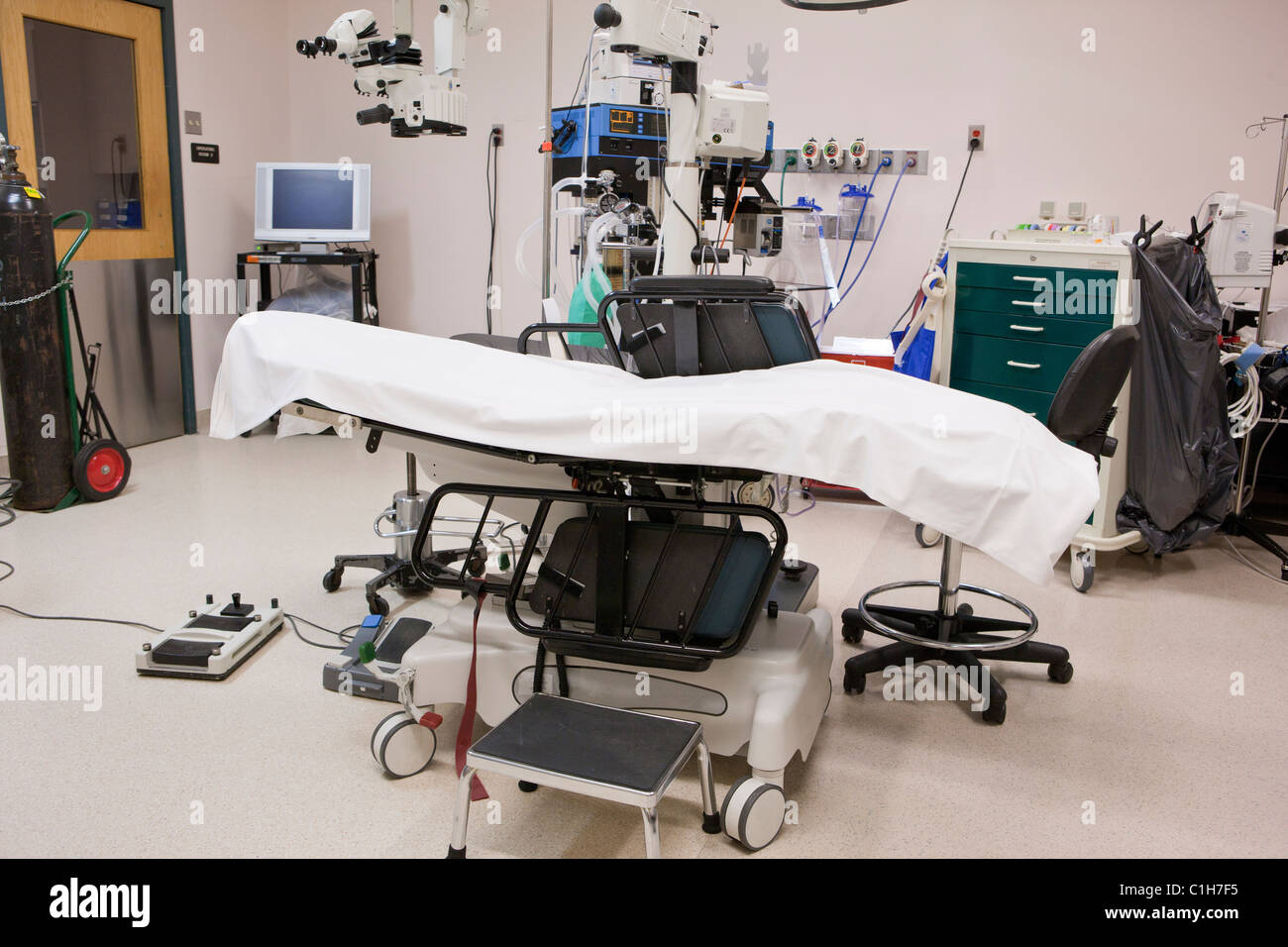 Interiors of an operating room Stock Photo - Alamy