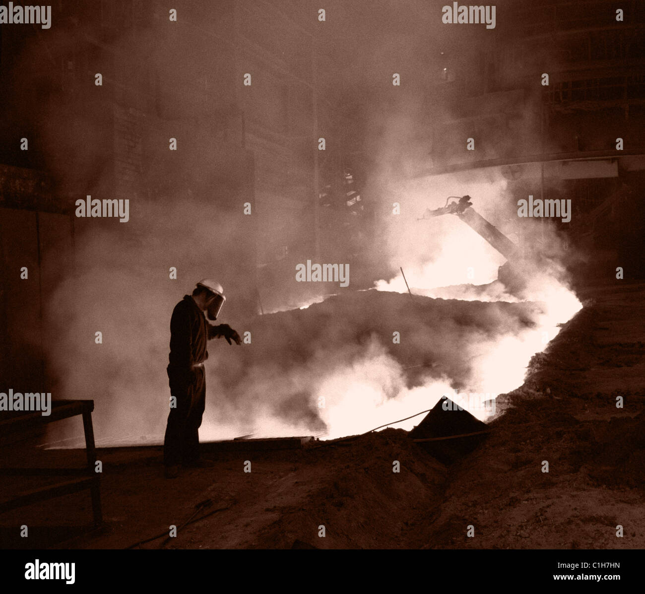 Blast furnace work hi-res stock photography and images - Alamy