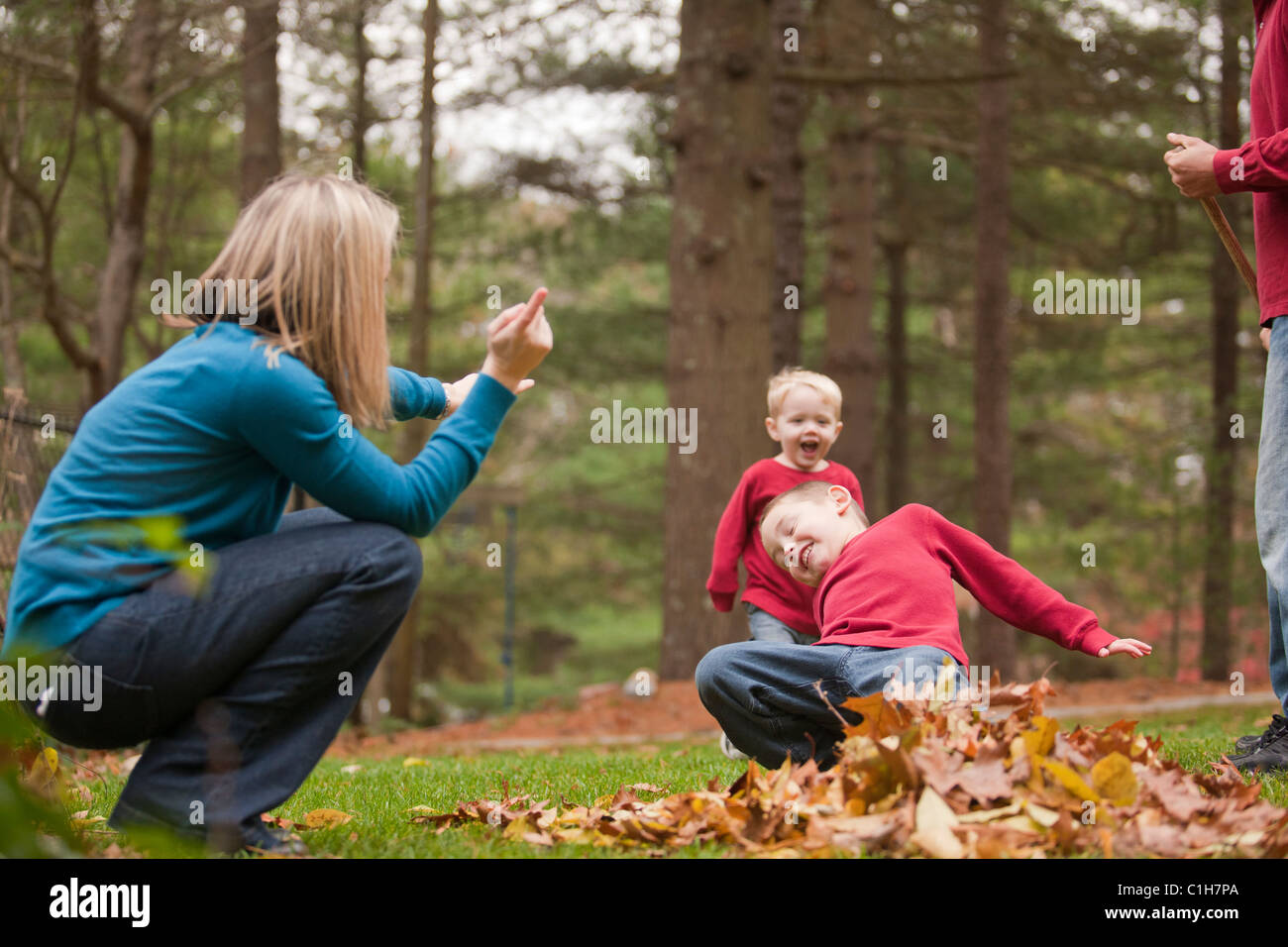 Woman signing the word 'Go' in American Sign Language while ...