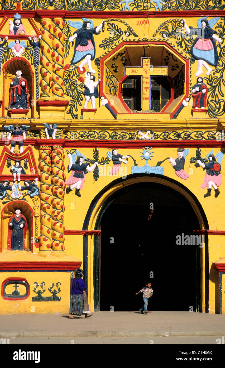 Guatemala, Western Cordillera, Quetzaltenango Department, San Andres ...