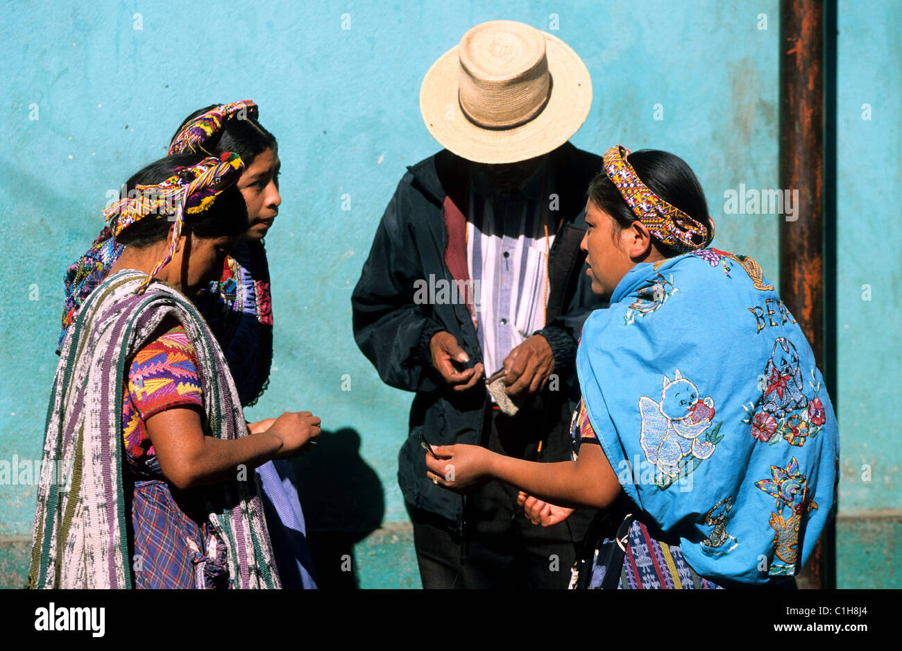 Guatemala, Western Cordillera, Quetzaltenango Department, Almolonga ...