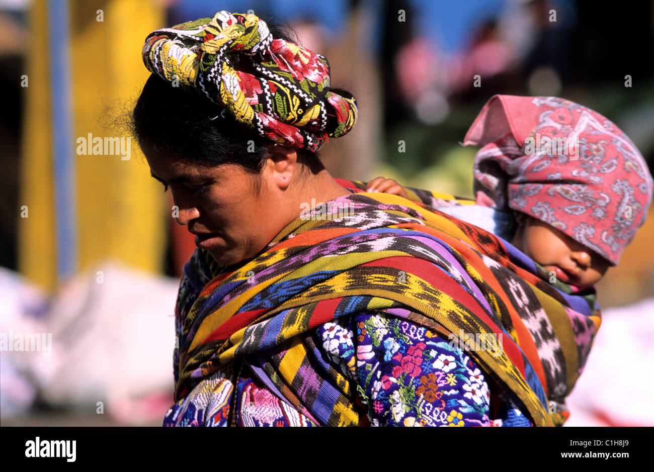 Guatemala, Western Cordillera, Quetzaltenango Department, Almolonga ...