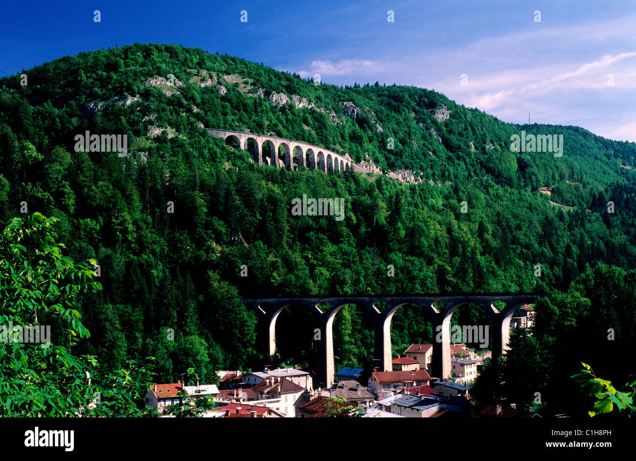 Two bridges hi-res stock photography and images - Alamy