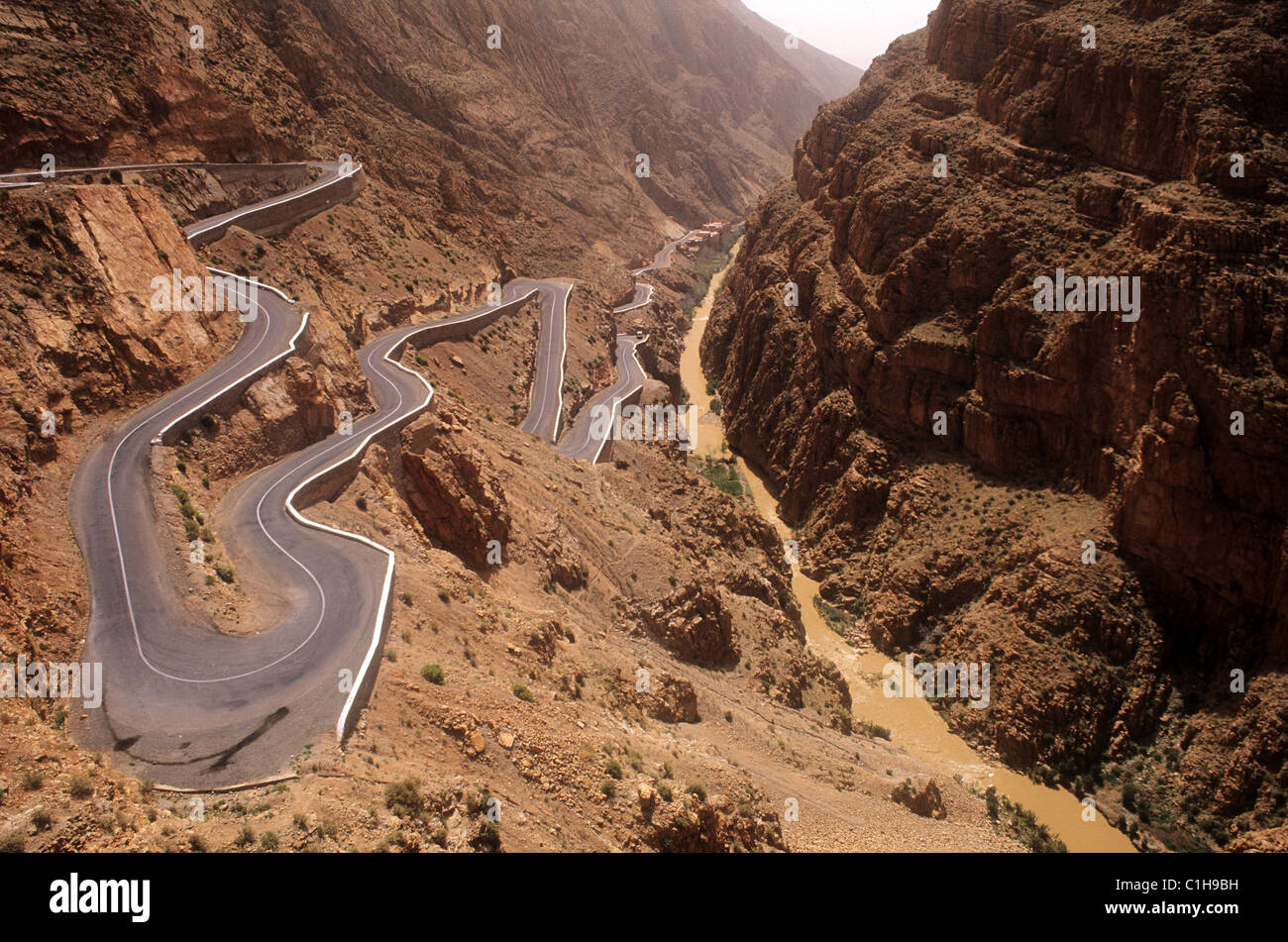 Morocco, Upper Atlas, Dadès gorges Stock Photo - Alamy