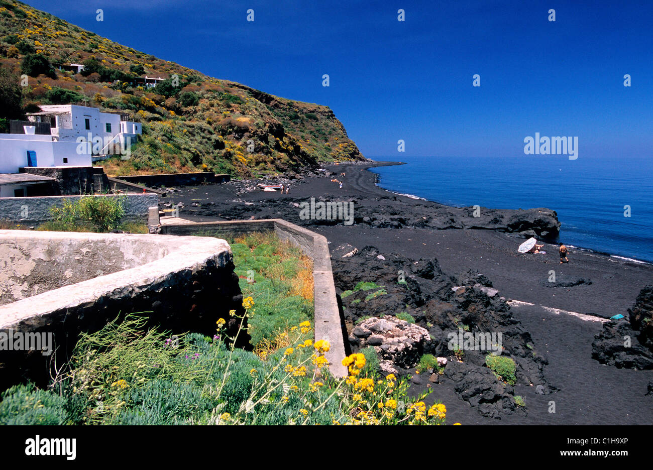 Stromboli island piscita hi-res stock photography and images - Alamy