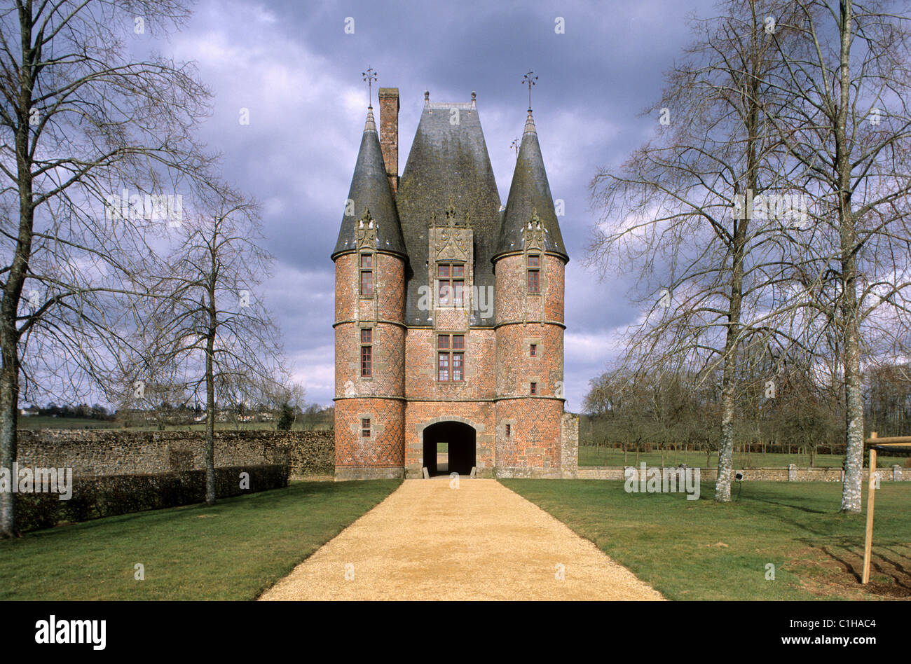 Carrouges castle hi-res stock photography and images - Alamy