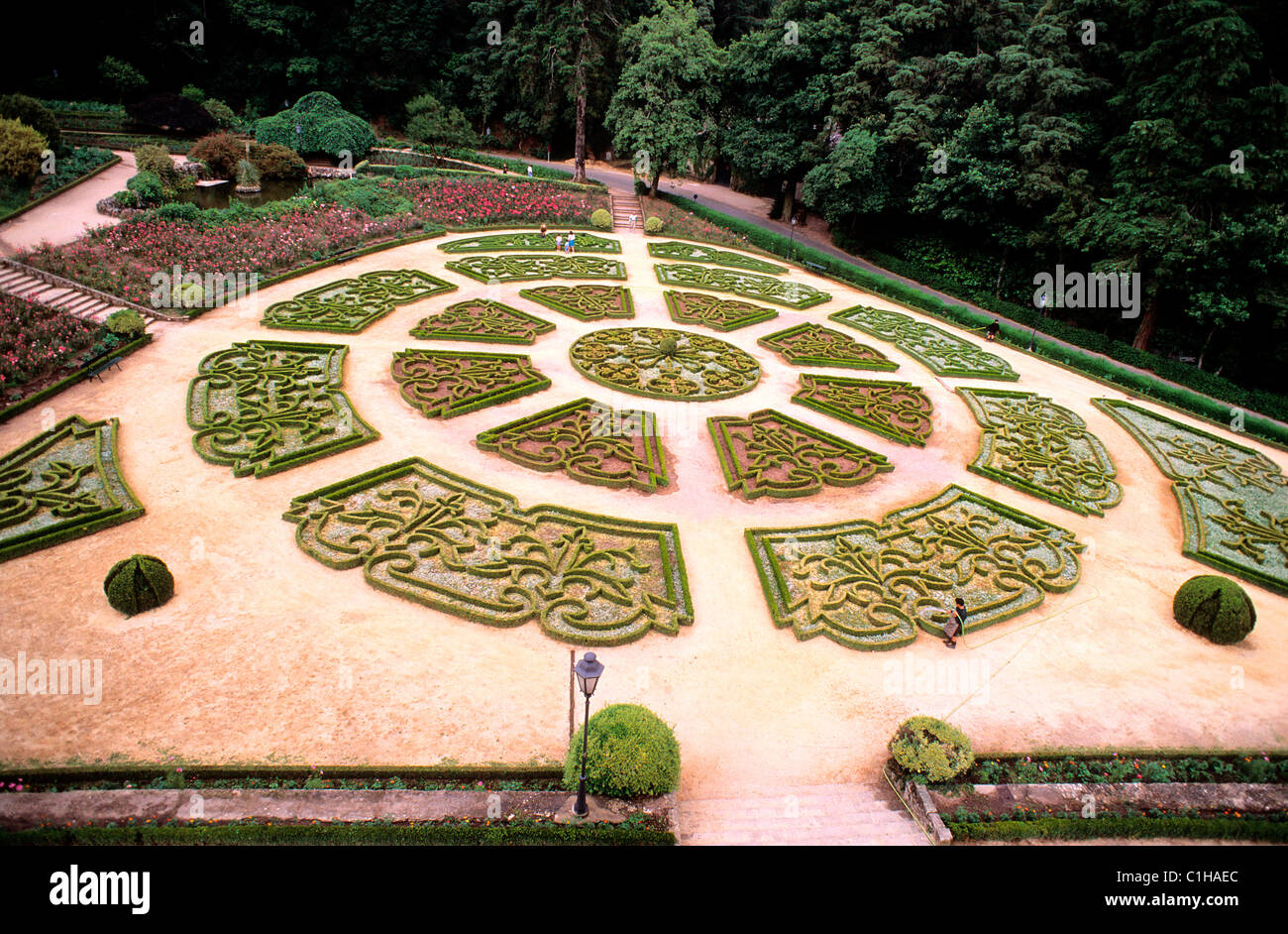 Portugal, Buçaco, Buçaco hotel gardens Stock Photo - Alamy