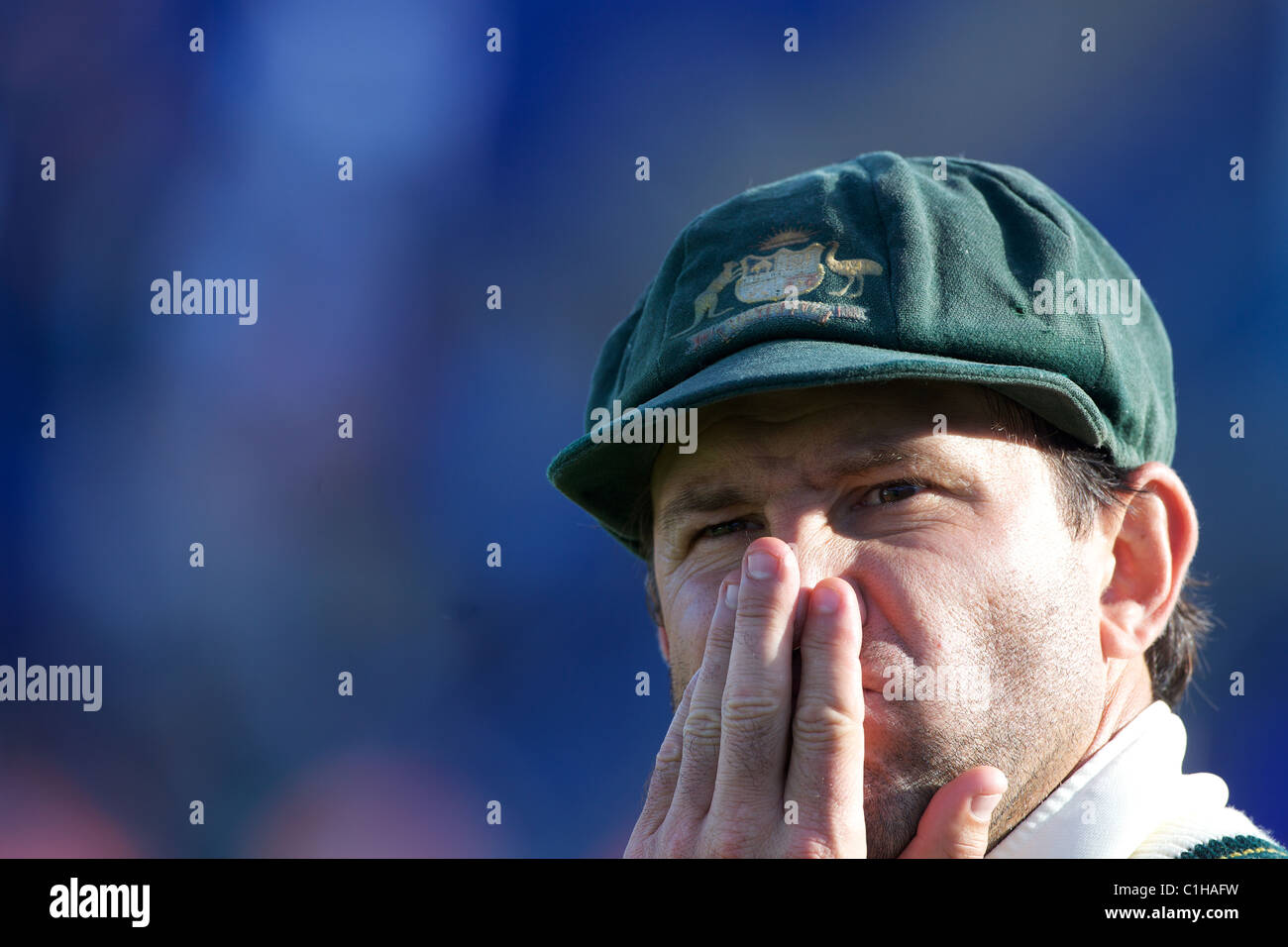 Australian cricket captain ricky ponting hi-res stock photography and ...