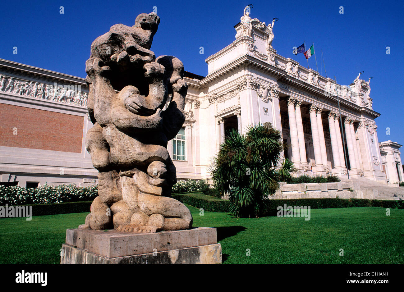Italy, Lazio, Rome, National Gallery of Modern and contemporary art in ...