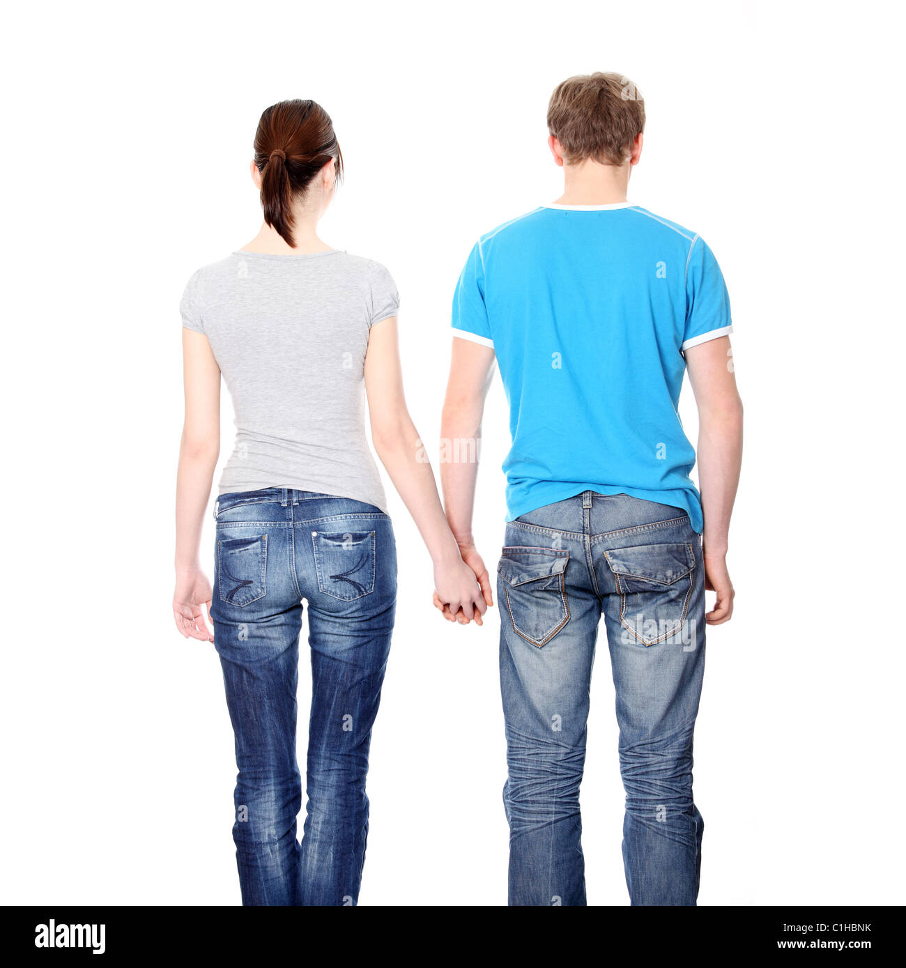 Standing youth with hands behind his back hi-res stock photography and ...
