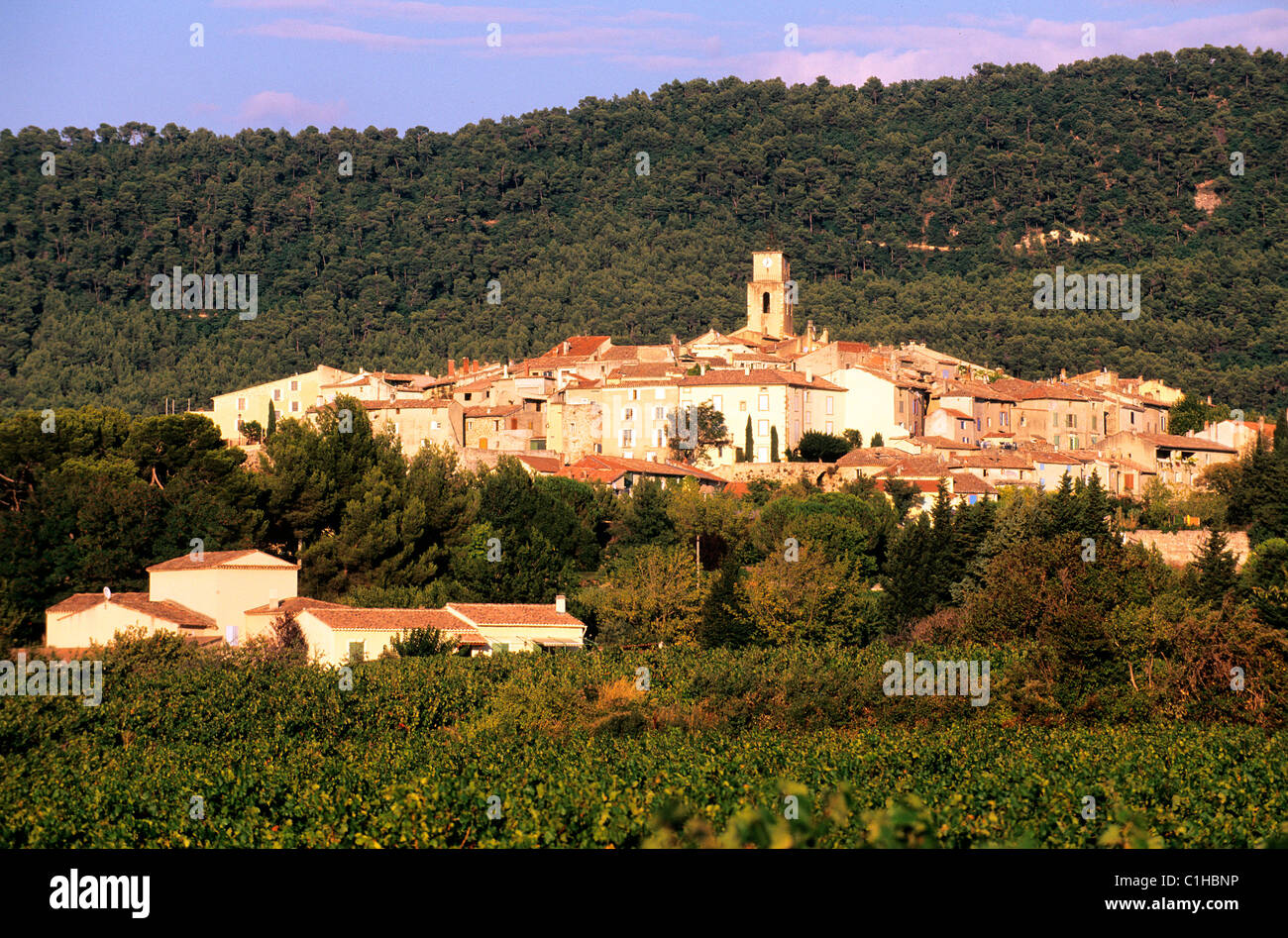 France, Vaucluse, village of Sablet Stock Photo - Alamy