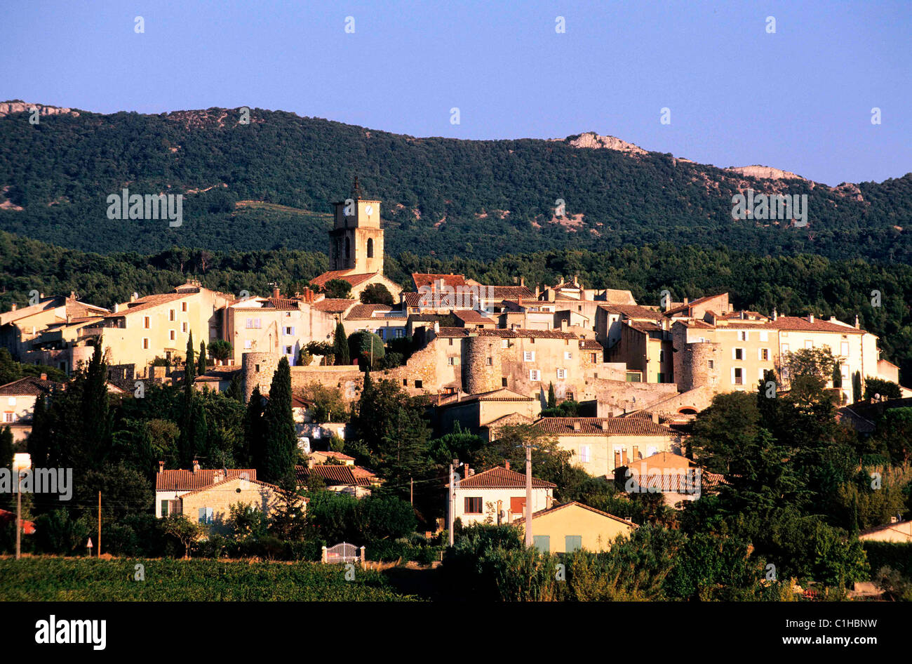 France, Vaucluse, village of Sablet Stock Photo - Alamy