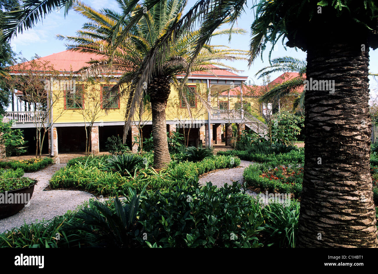 United States, Louisiana, La Vacherie region, the Laura Plantation ...