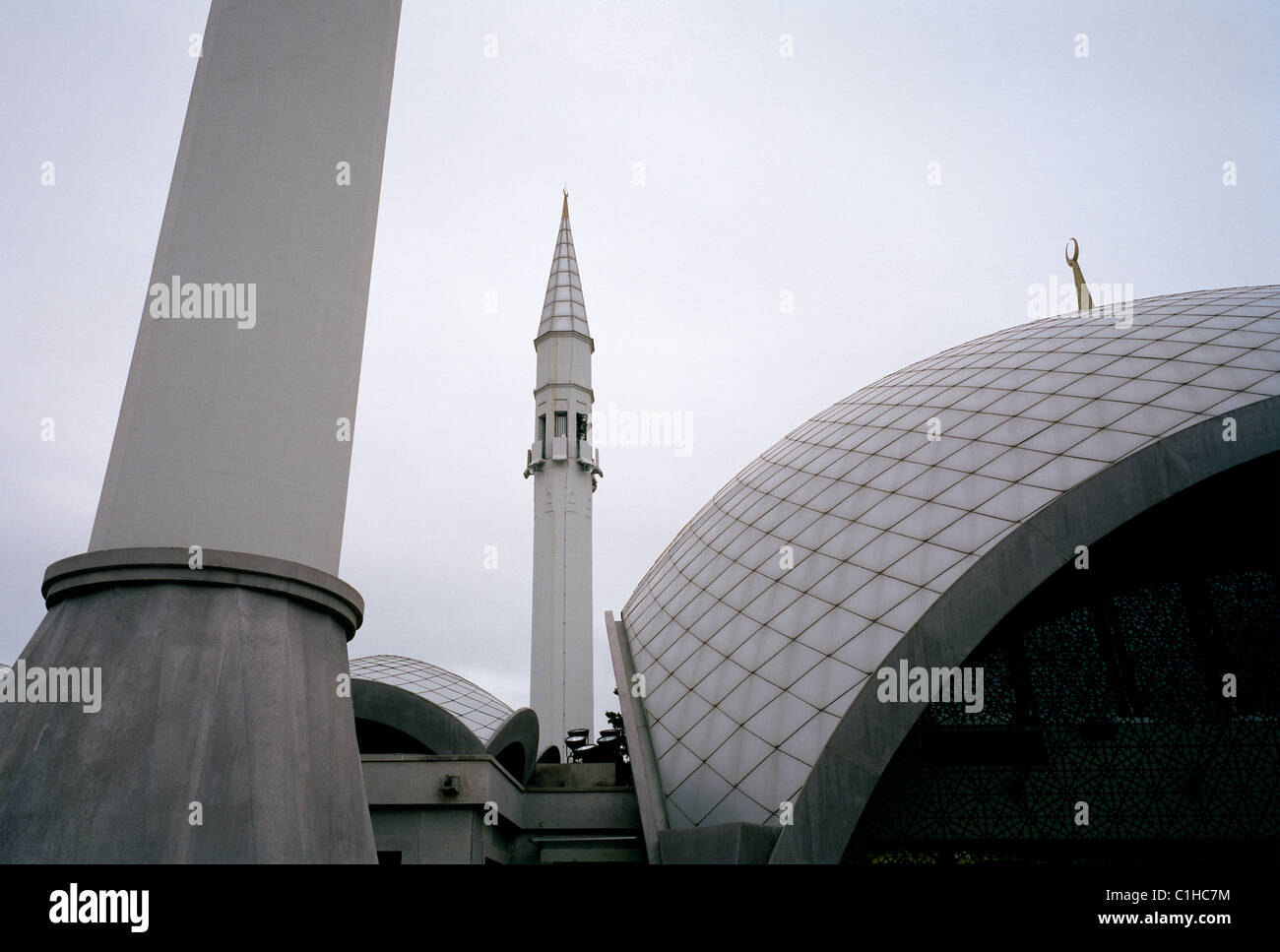 Modern architecture of Sakirin Mosque in Uskudar in Istanbul in Turkey ...