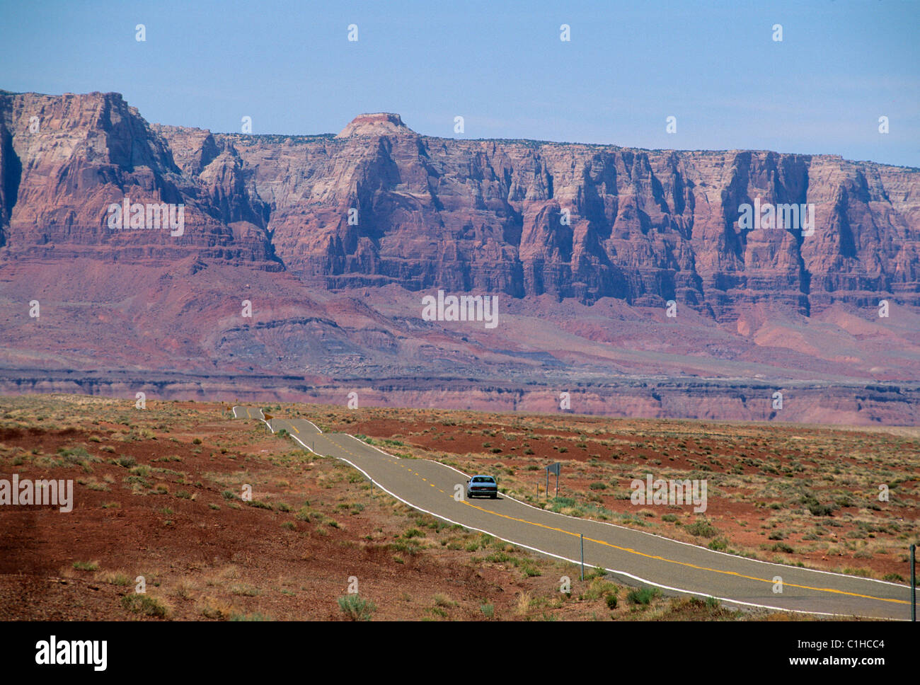 United States, Arizona, highway n°89 near Bitter-Springs Stock Photo ...