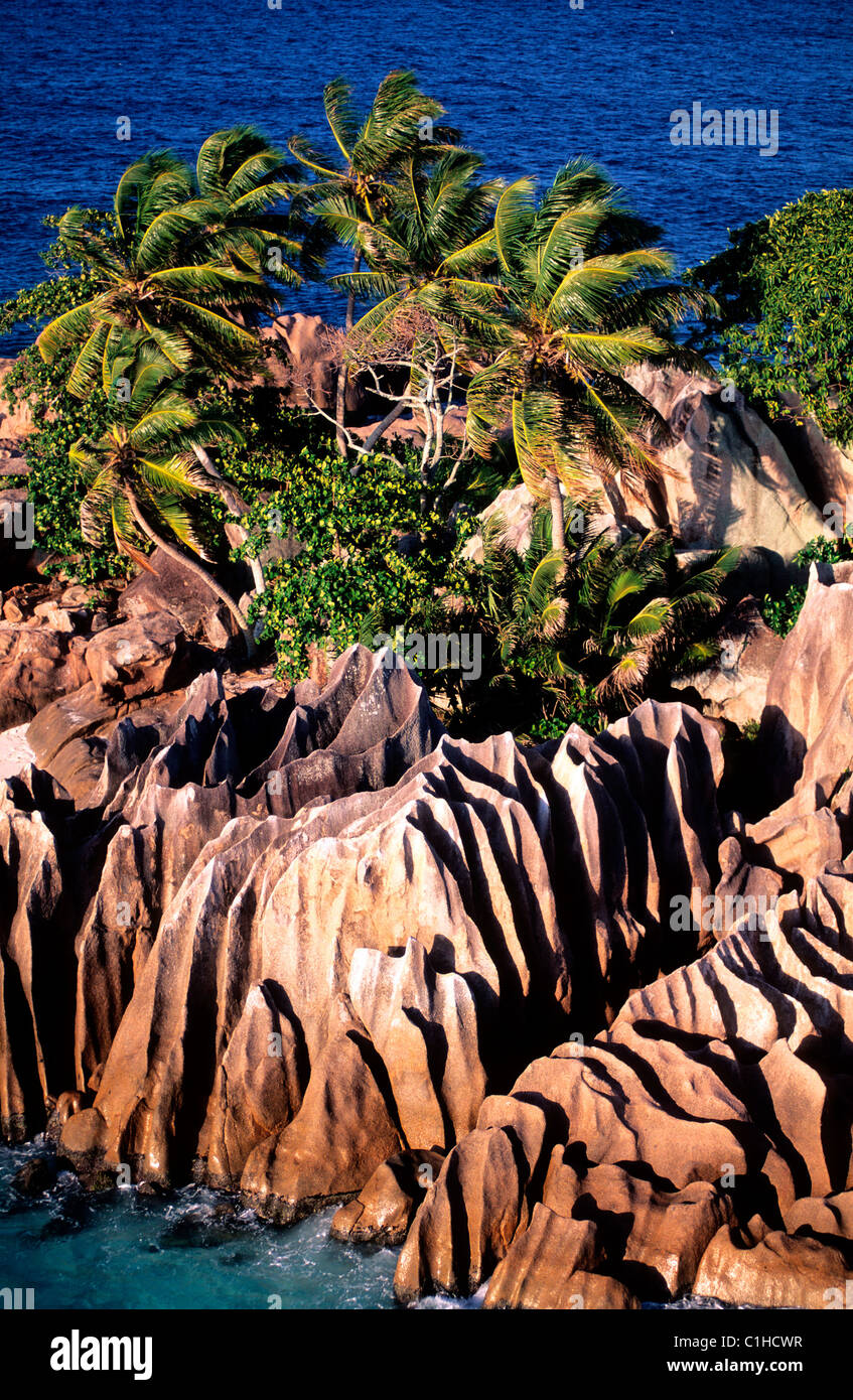 Seychelles, Praslin Island Stock Photo - Alamy