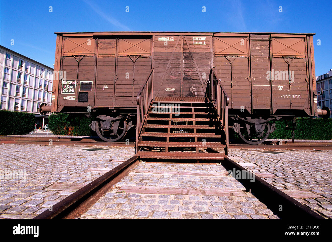 France, Seine Saint Denis, Drancy, Drancy deportation camp memorial ...