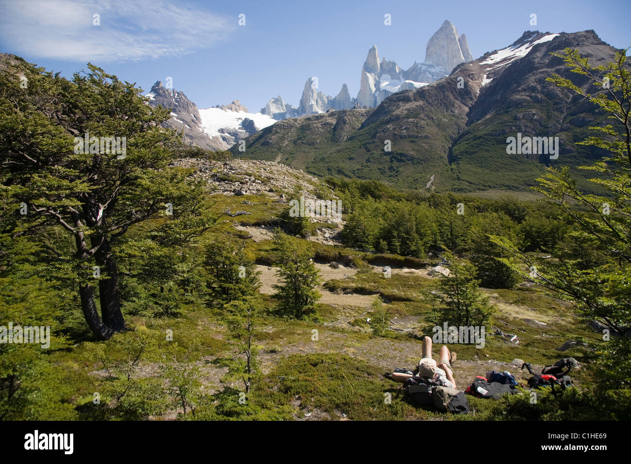 View of Fitz Roy Stock Photo - Alamy