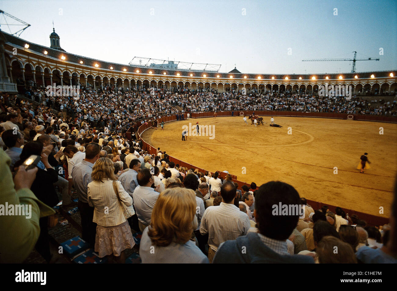 Spain, Andalusia, Sevilla, corrida bullfight Stock Photo - Alamy