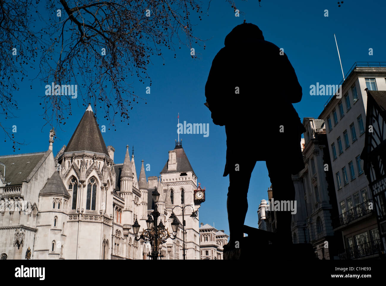 Statue of Samuel Johnson, London Stock Photo - Alamy