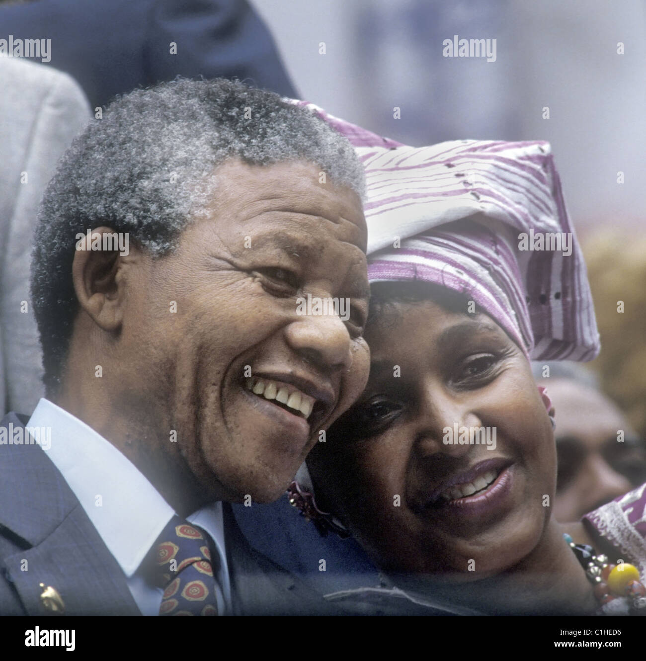 Nelson And Winnie Mandela