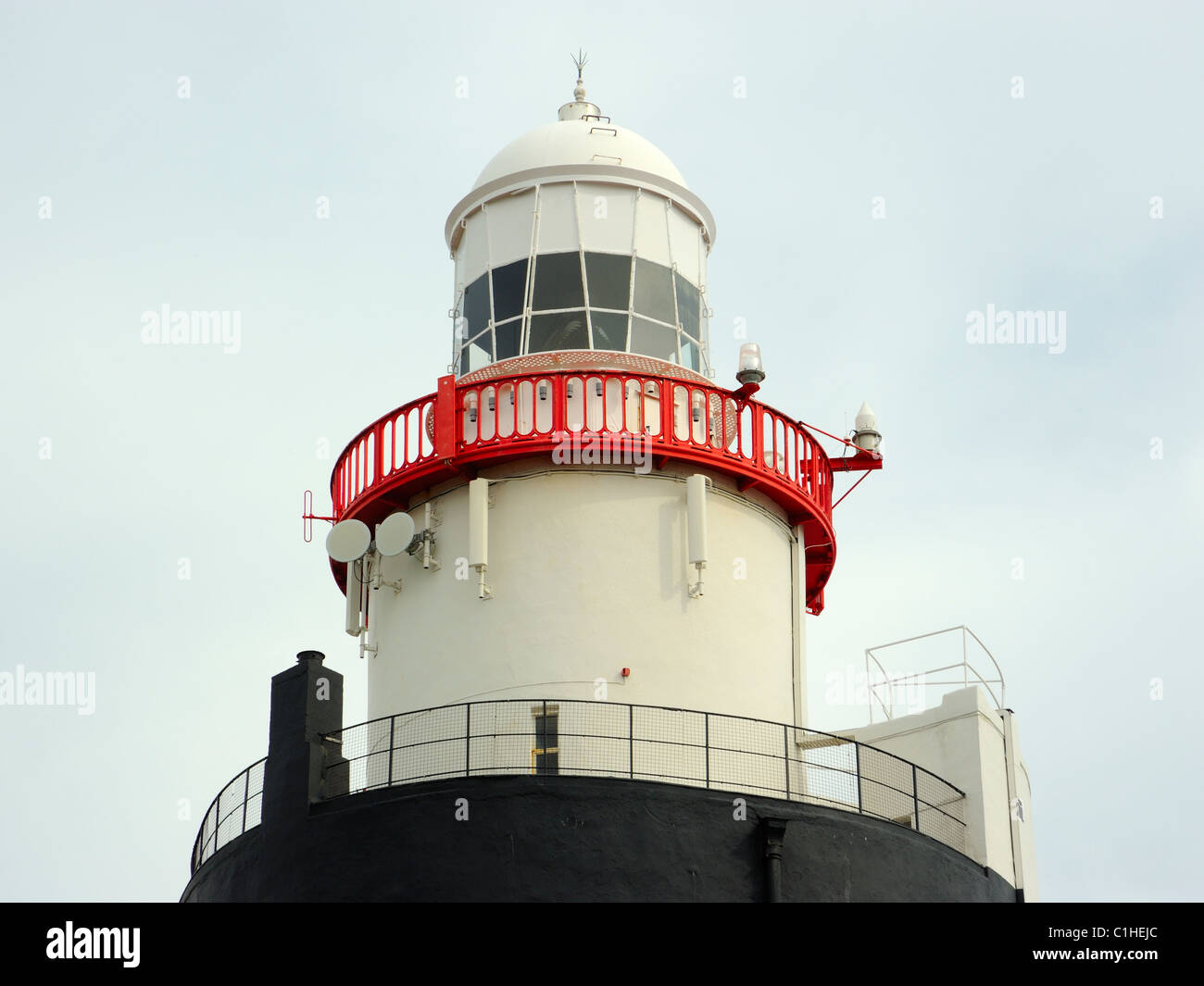Hook Lighthouse lantern Stock Photo - Alamy