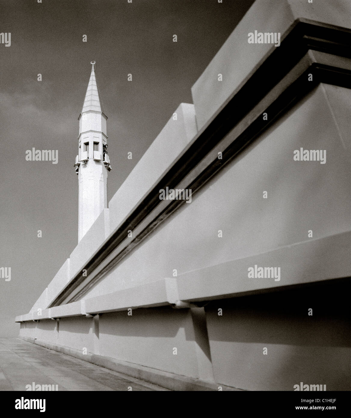 Modern architecture of Sakirin Mosque in Uskudar in Istanbul in Turkey ...