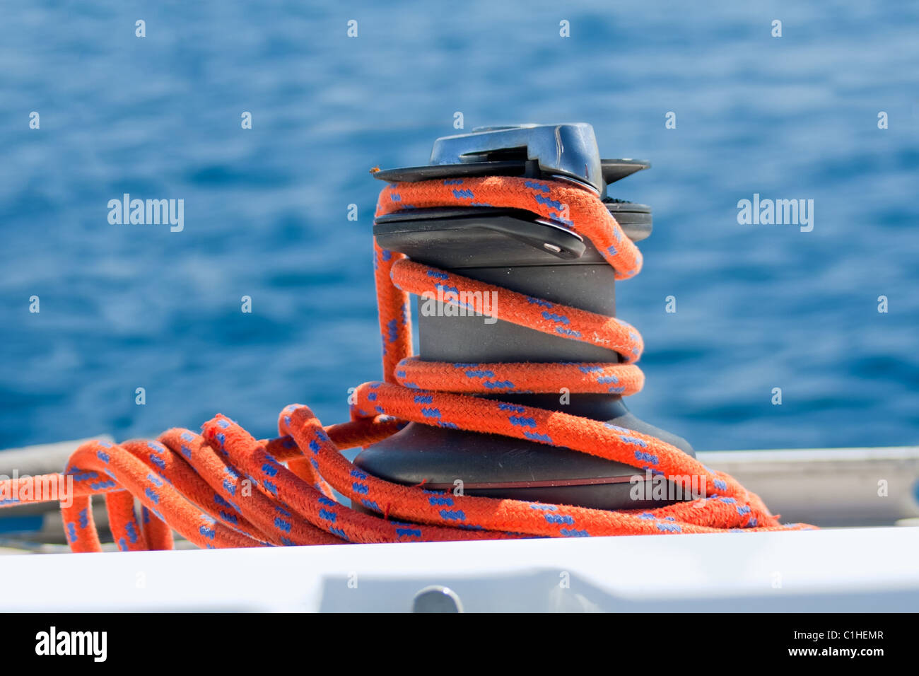 Red winch hi-res stock photography and images - Alamy
